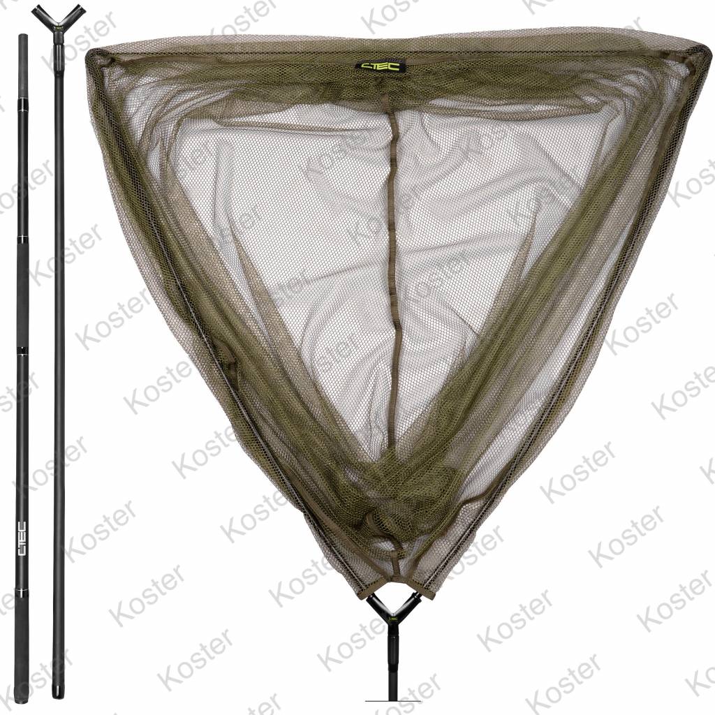C-TEC Carp Net + Handle Combo 1.8m - 2 delig