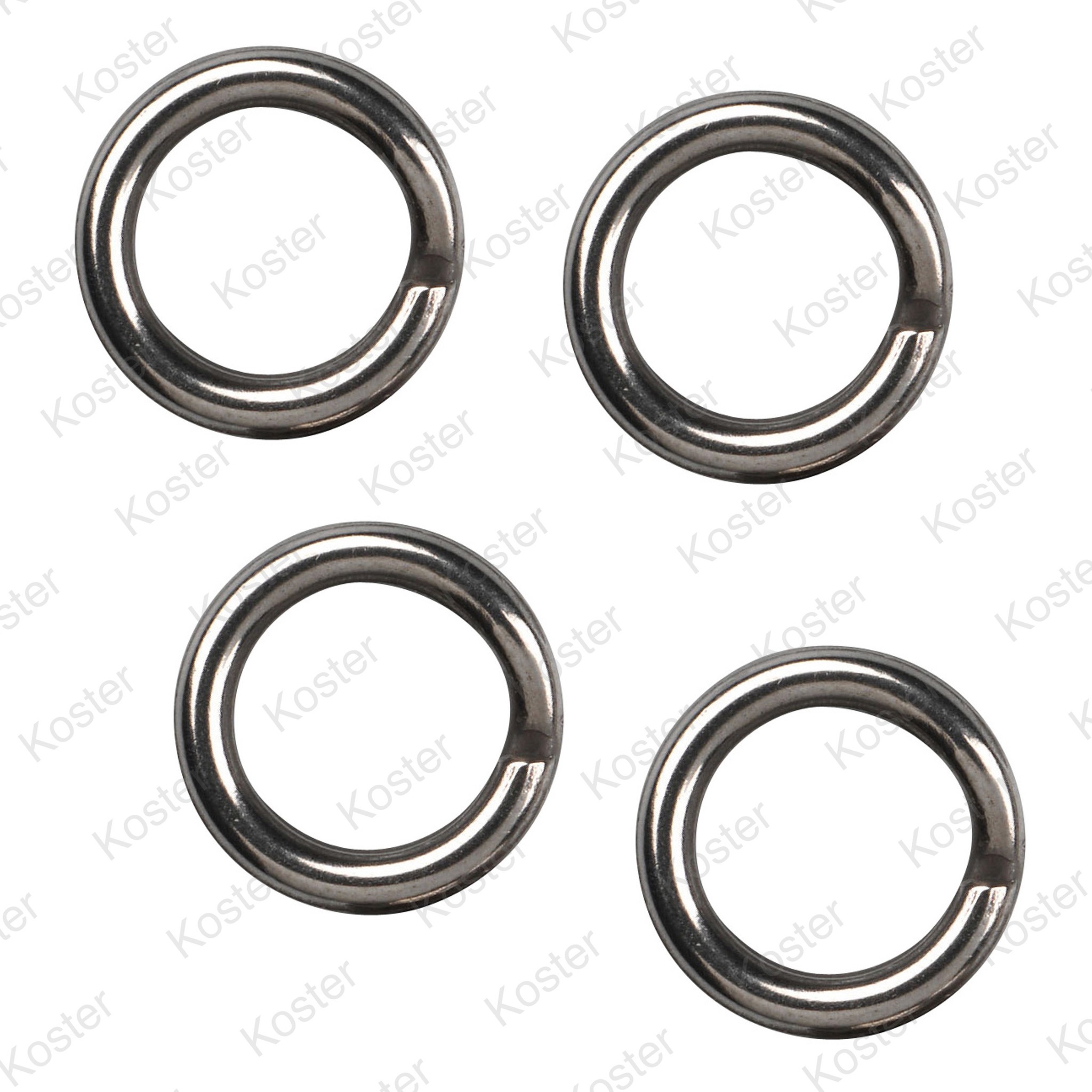 Hyper Split Ring Stainless Black Nickel