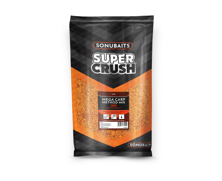 Super Crush Mega Carp Method Mix Red - 2KG