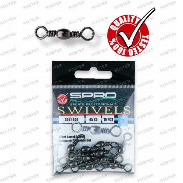 Spro Swivels Tonwartel