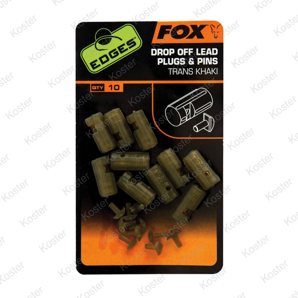 FOX EDGES Drop Off Lead Plugs & Pins