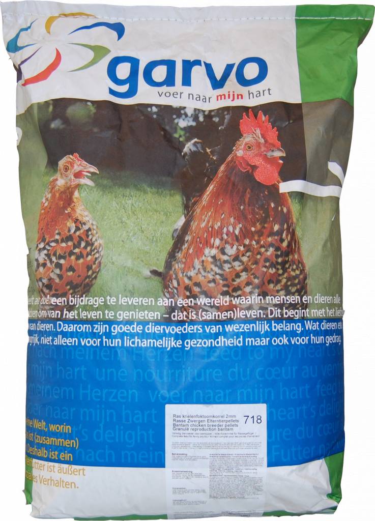 Garvo Ras Krielen Foktoomkorrel 718 20KG - Junai.nl