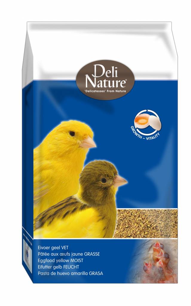 Deli Nature Eivoer geel vet - Junai.nl