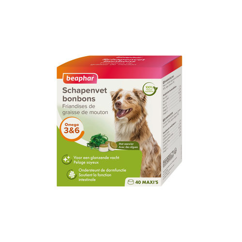 Beaphar Schapenvet bonbons - Junai.nl