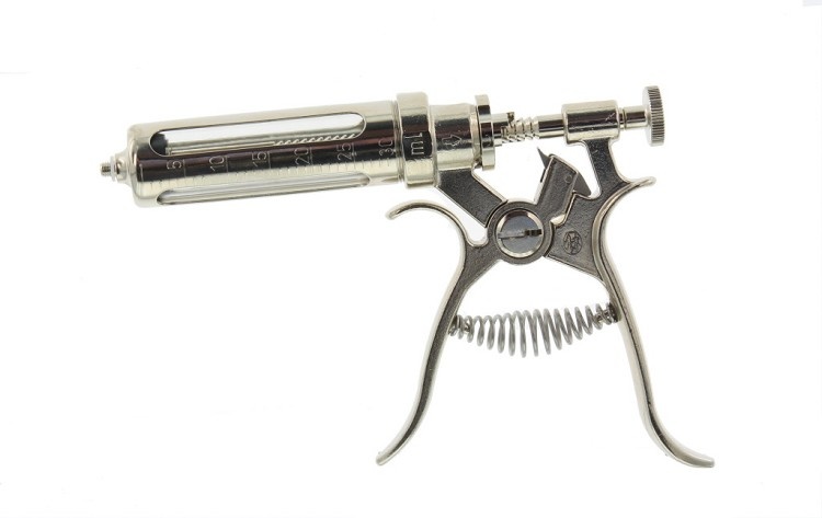 Roux Revolver injectie pistool 30 ml (1-5 ml) - Junai.nl