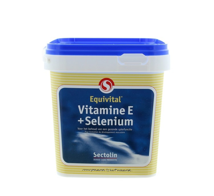 Sectolin Vitamine E+ Selenium equi 3kg - Junai.nl