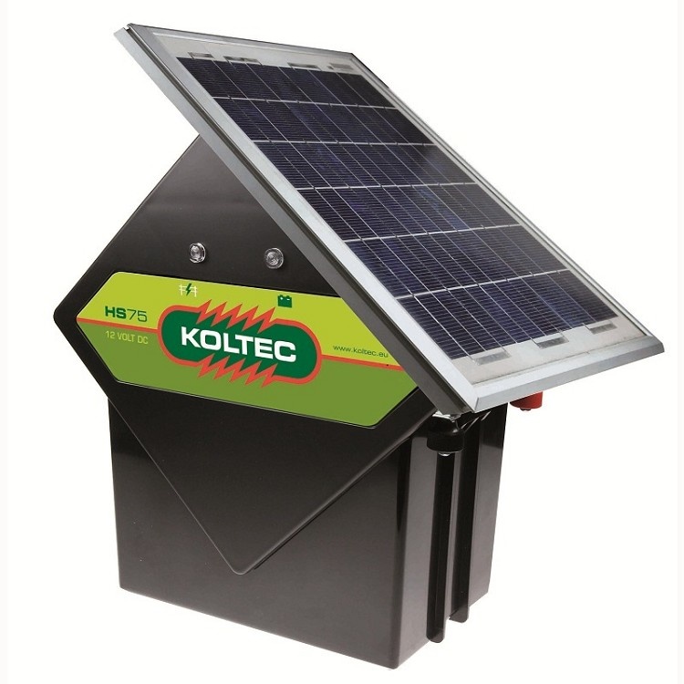 Koltec Solarset HS75 + 10 Watt zonnepaneel - Junai.nl
