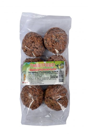 Tweetfeed Mezenbol Pindakaas 6pack - Junai.nl