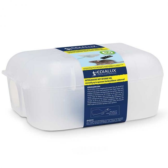 Edialux Rattenbox met interne val - Junai.nl