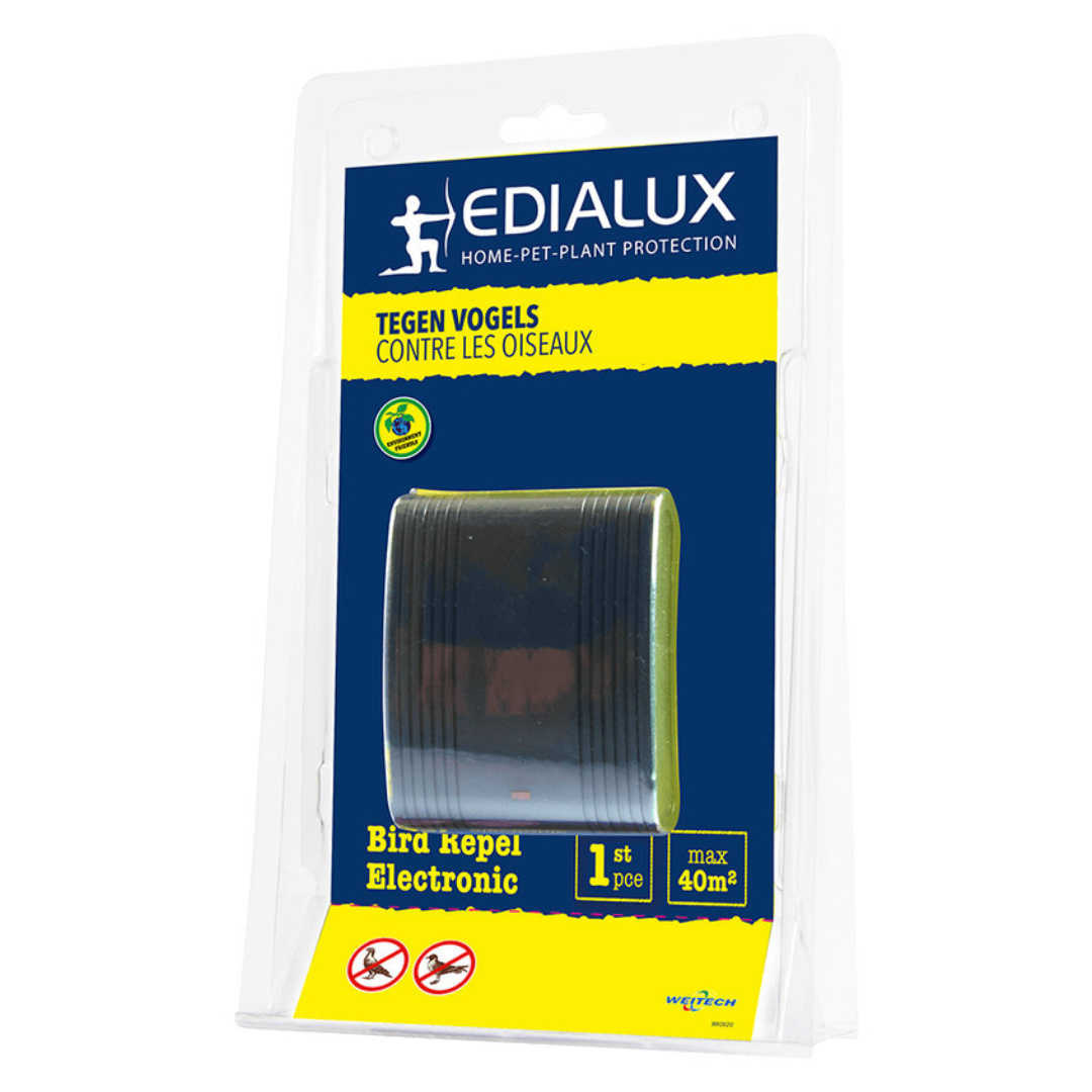 Edialux Ultrasonic Bird Repeller - Junai.nl