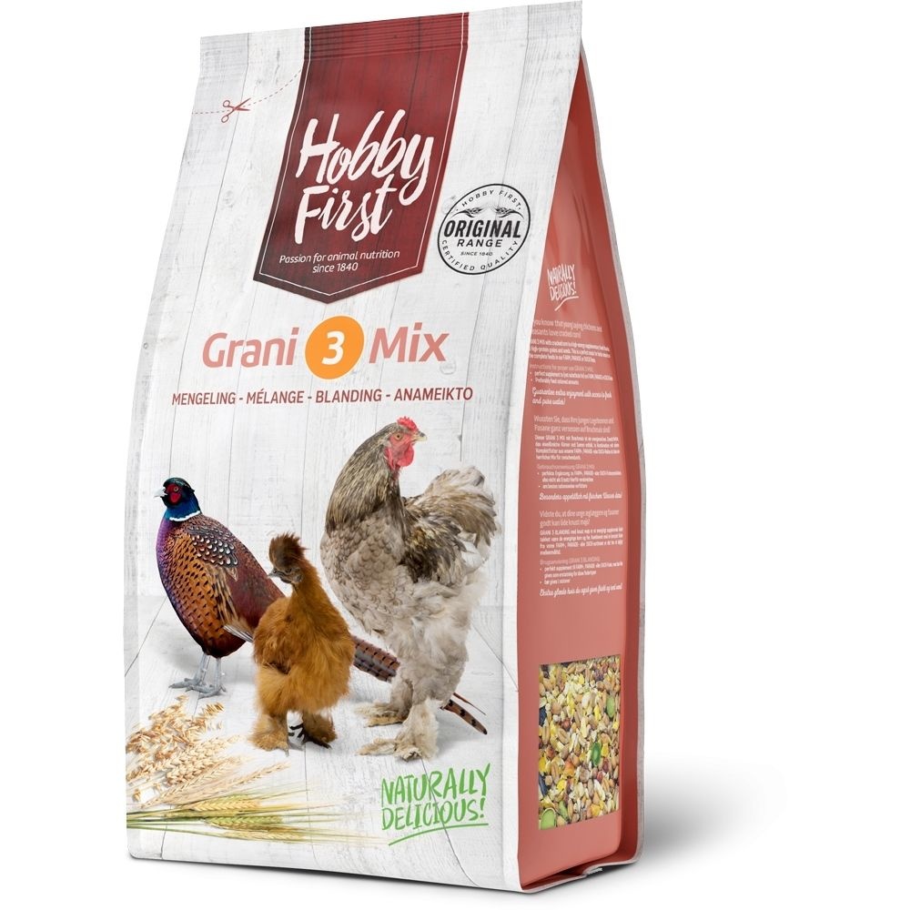 HobbyFirst Grani 3 Mix 4 kg - Junai.nl