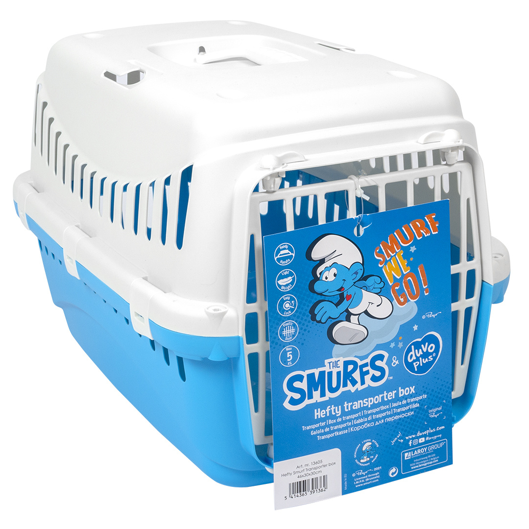 Duvo+ Smurfs Potige Smurf Transporter - Junai.nl