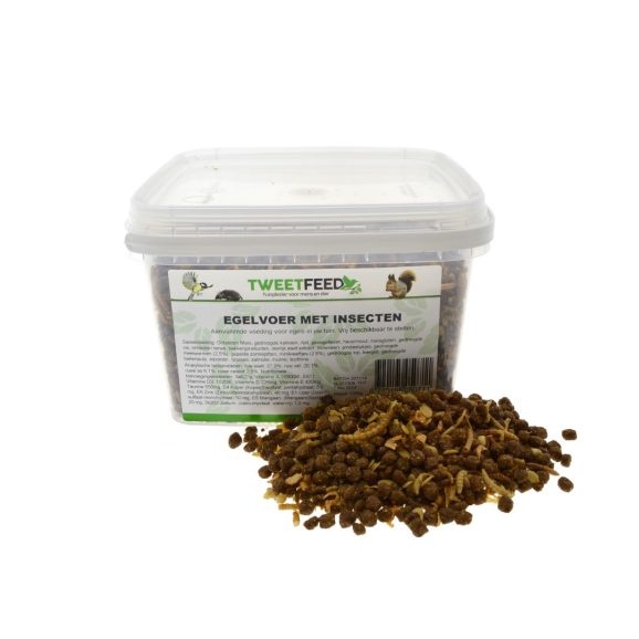 Tweetfeed Egelvoer Met Insecten 2,5L - Junai.nl