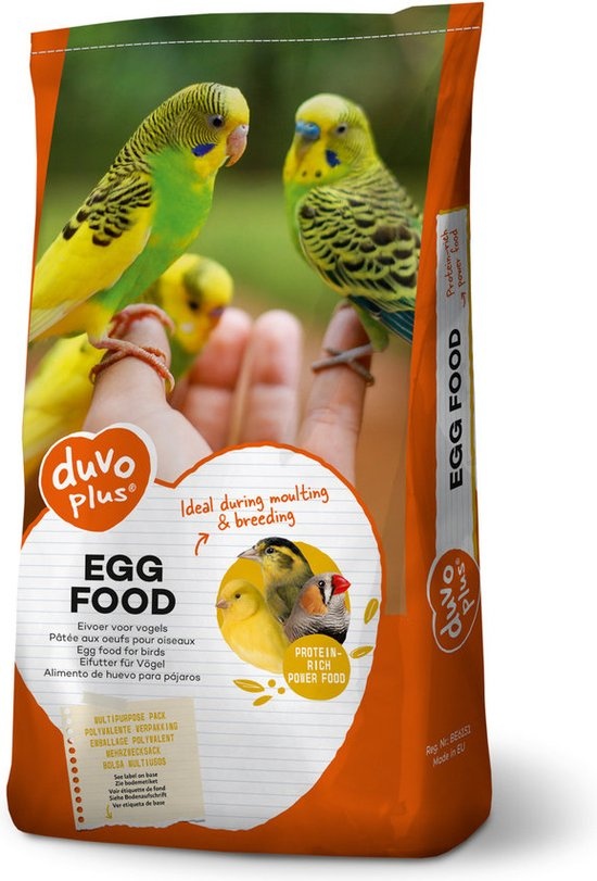Deco Opfokvoer Vet Geel Duvo 10KG - Junai.nl
