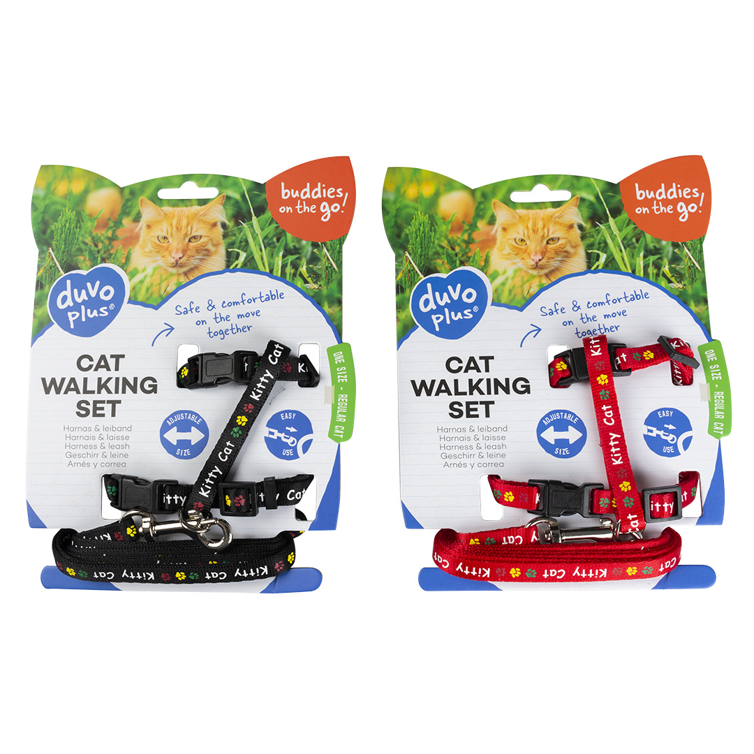 Duvo+ Kat Wandelset Kitty Cat - Junai.nl
