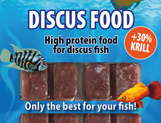 Ruto Discusfood 30% Krill Blister 100 Gram - Junai.nl