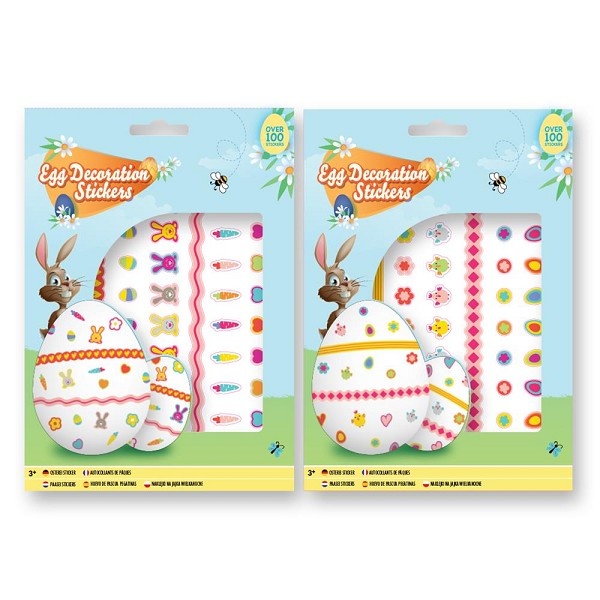 Grafix Paaseieren Stickers A5 - Junai.nl