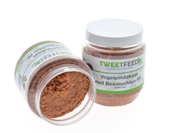 Tweetfeed Vogelpindakaas Bosvruchten 350 gram PP - Junai.nl