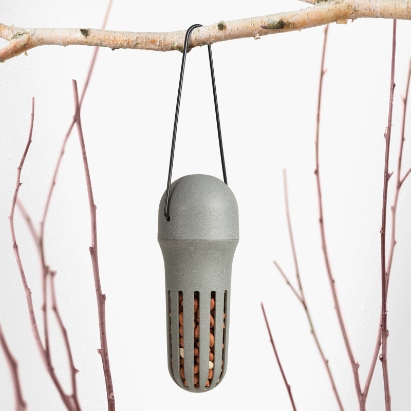 Singingfriend Max Feeder 100% Recycled Antraciet - Junai.nl