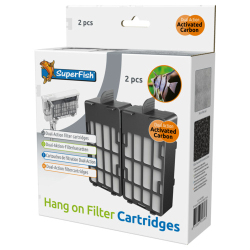 SuperFish Hang on Filter Cartridge 2 Stuks - Junai.nl