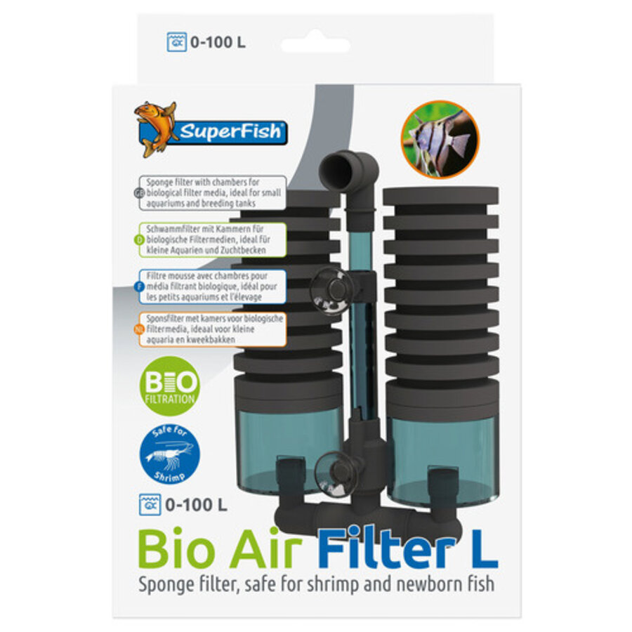 SuperFish Bio Air Filter L - Junai.nl