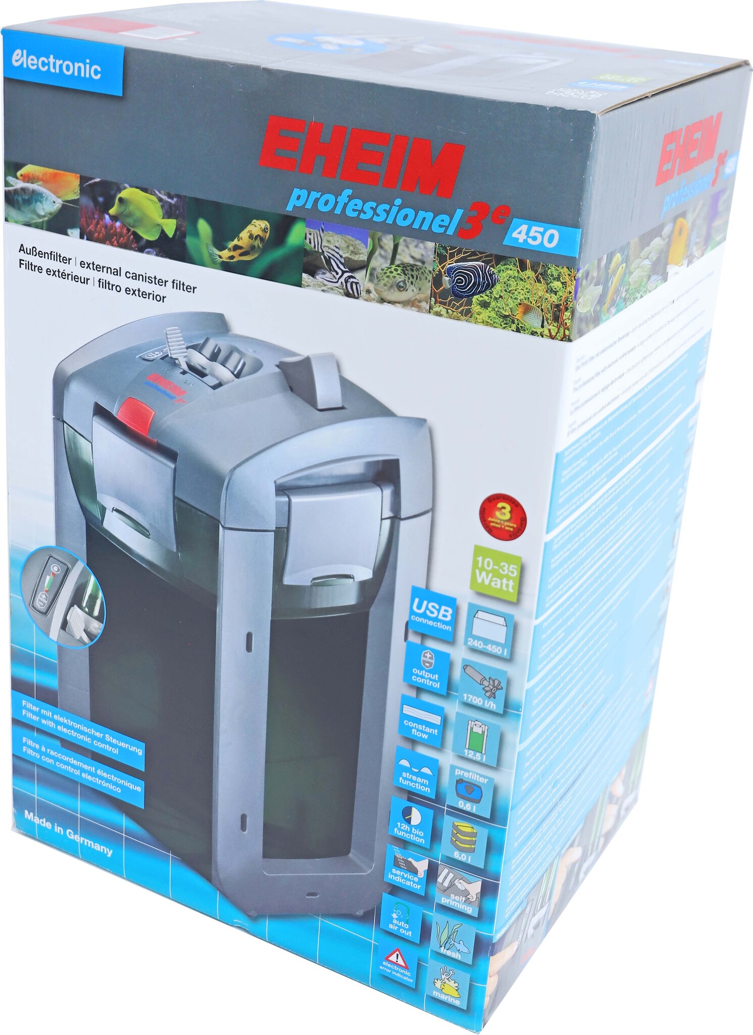 Eheim Filter Prof 5E 450 Zonder Filtermassa - Junai.nl