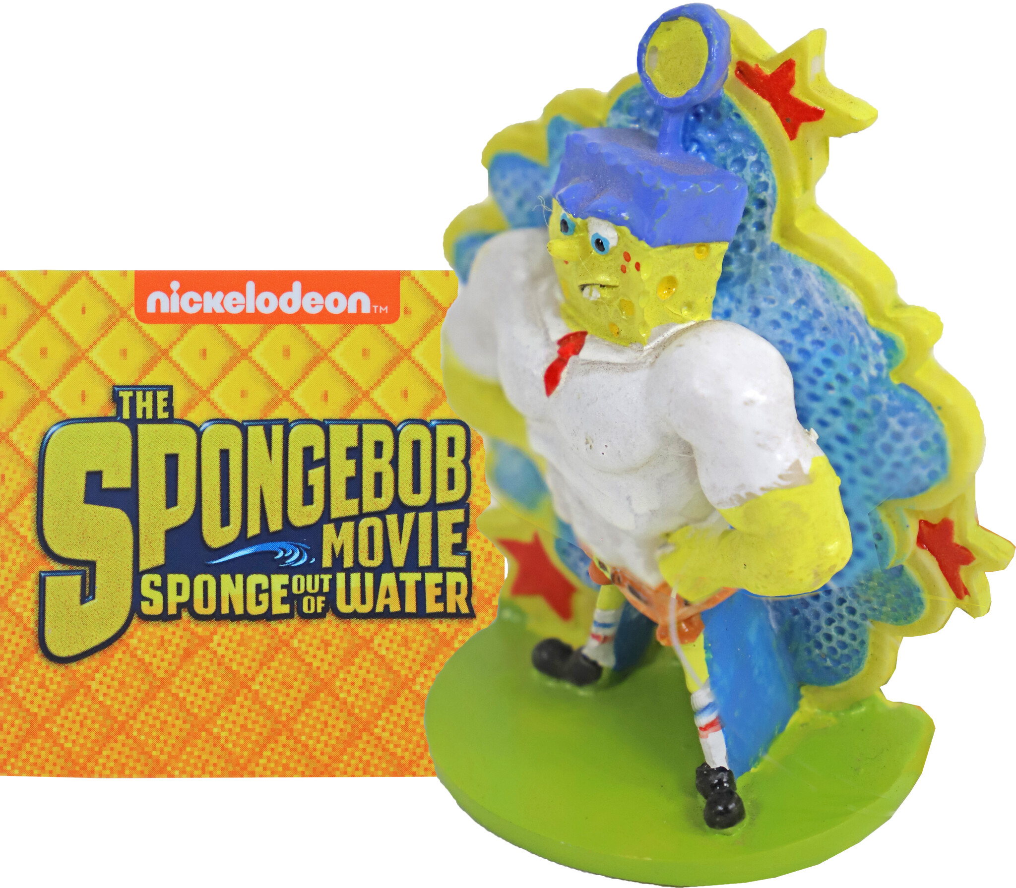 Spongebob Chip Penny Gebruikte Servet PEZ SpongeBob Squarepants 25th