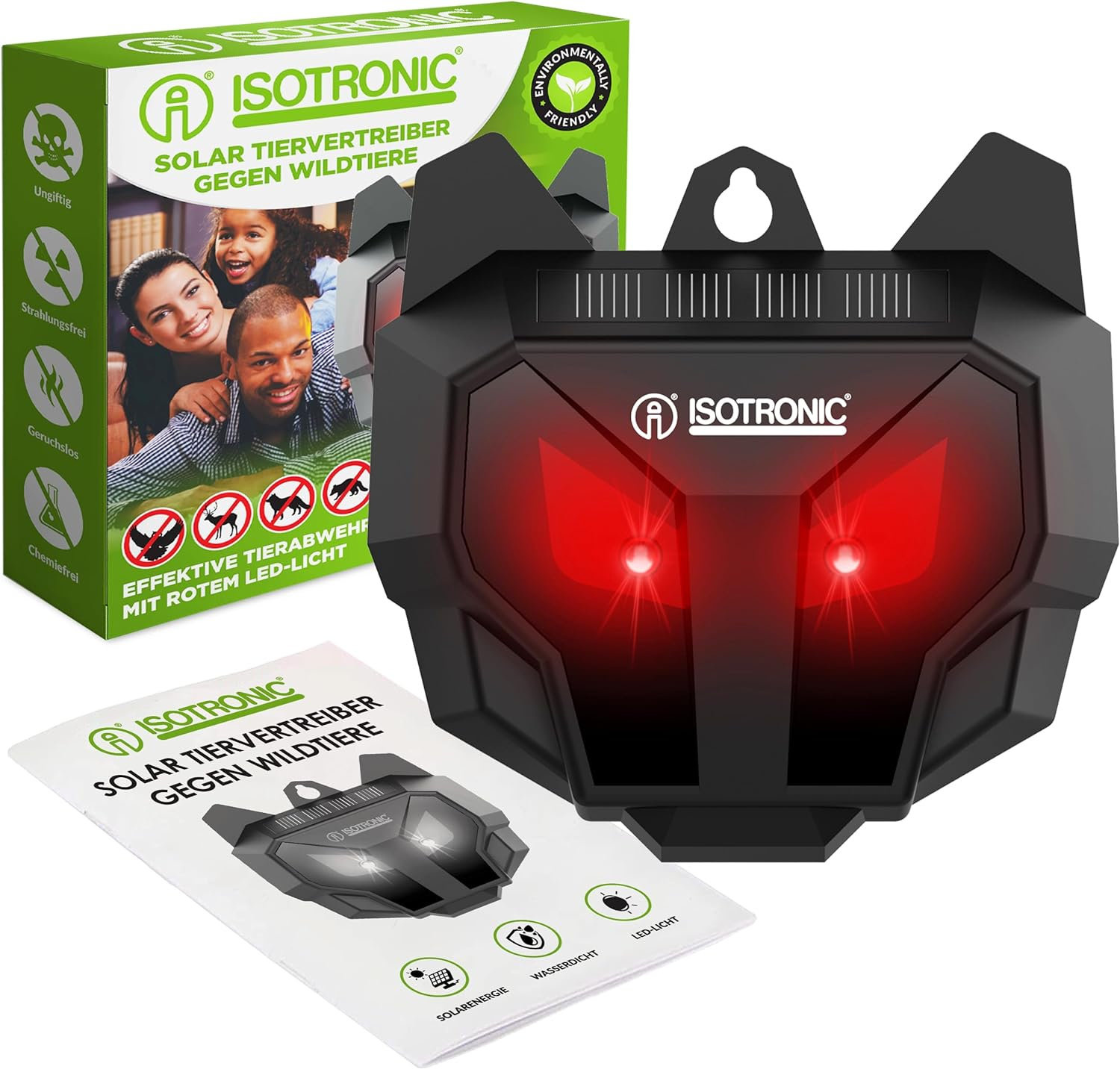 Isotronic Solar Dierenverjager met Afweerlicht - Junai.nl