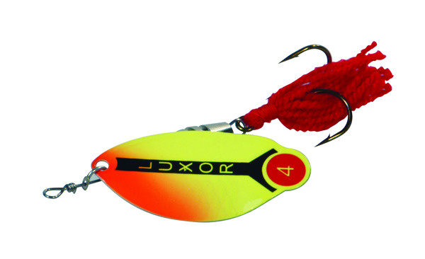 Albatros Luxor Fluo Yellow Spinner 21 Gram - Junai.nl
