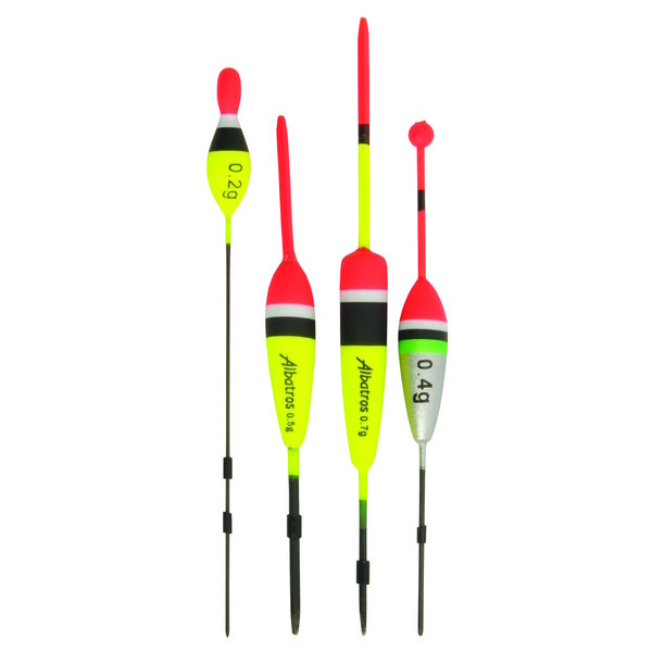 Albatros In2Fish Pennenset Dobbers 4 stuks No.1 - Junai.nl