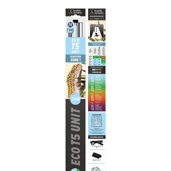 Eco T5 UVB 2,4% Unit Ferguson Zone 1 570mm | 24 watt - Junai.nl