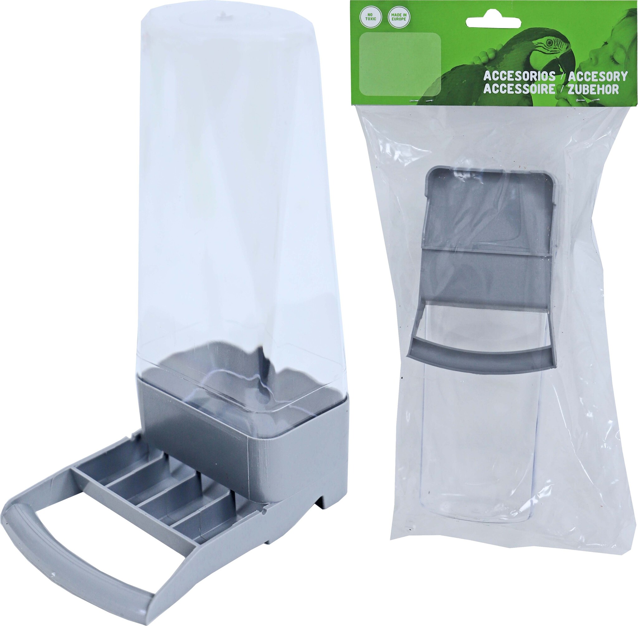 Voltrega Voersilo Plastic Grijs - Junai.nl