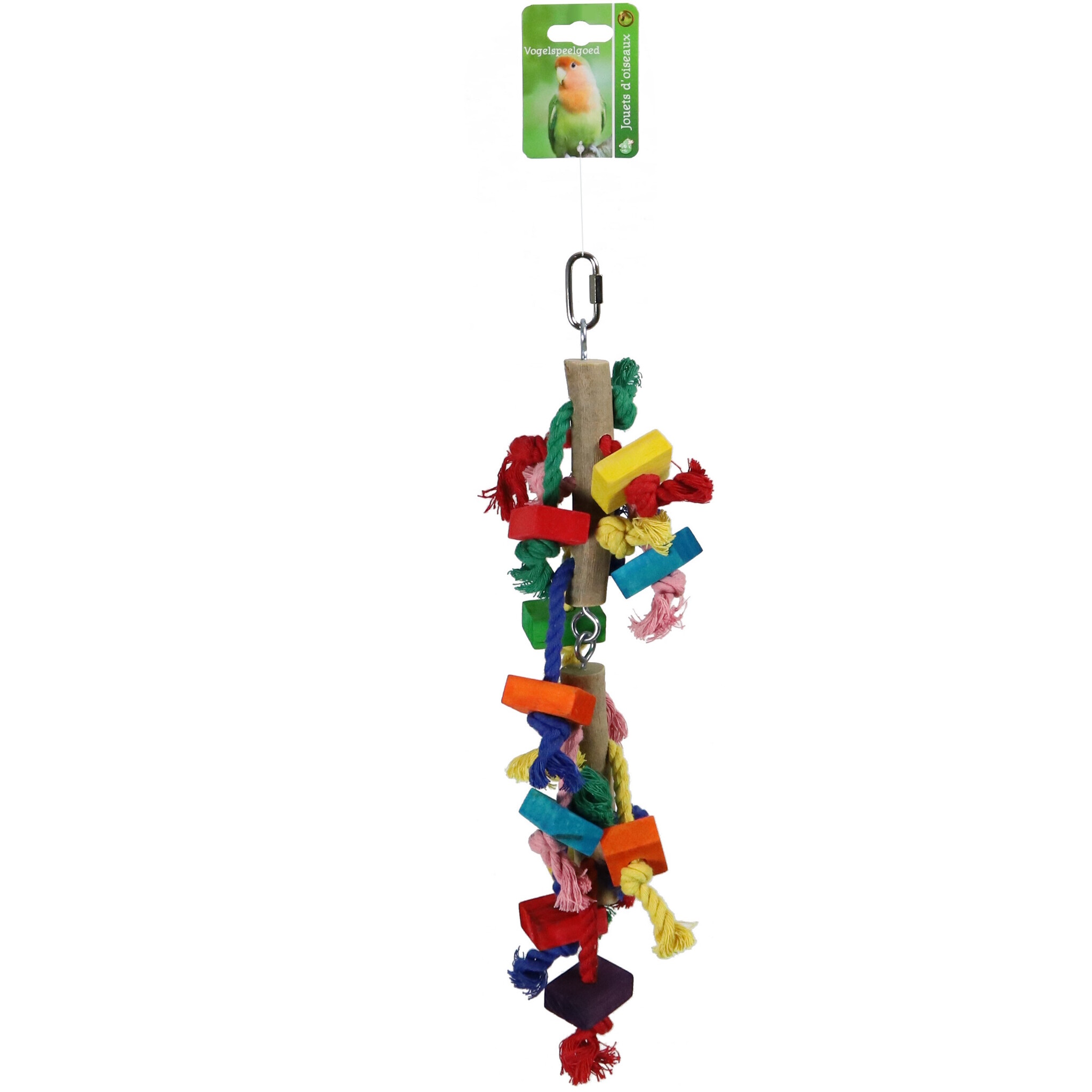 Boon Slinger Hout + Touw + Blok 45CM - Junai.nl