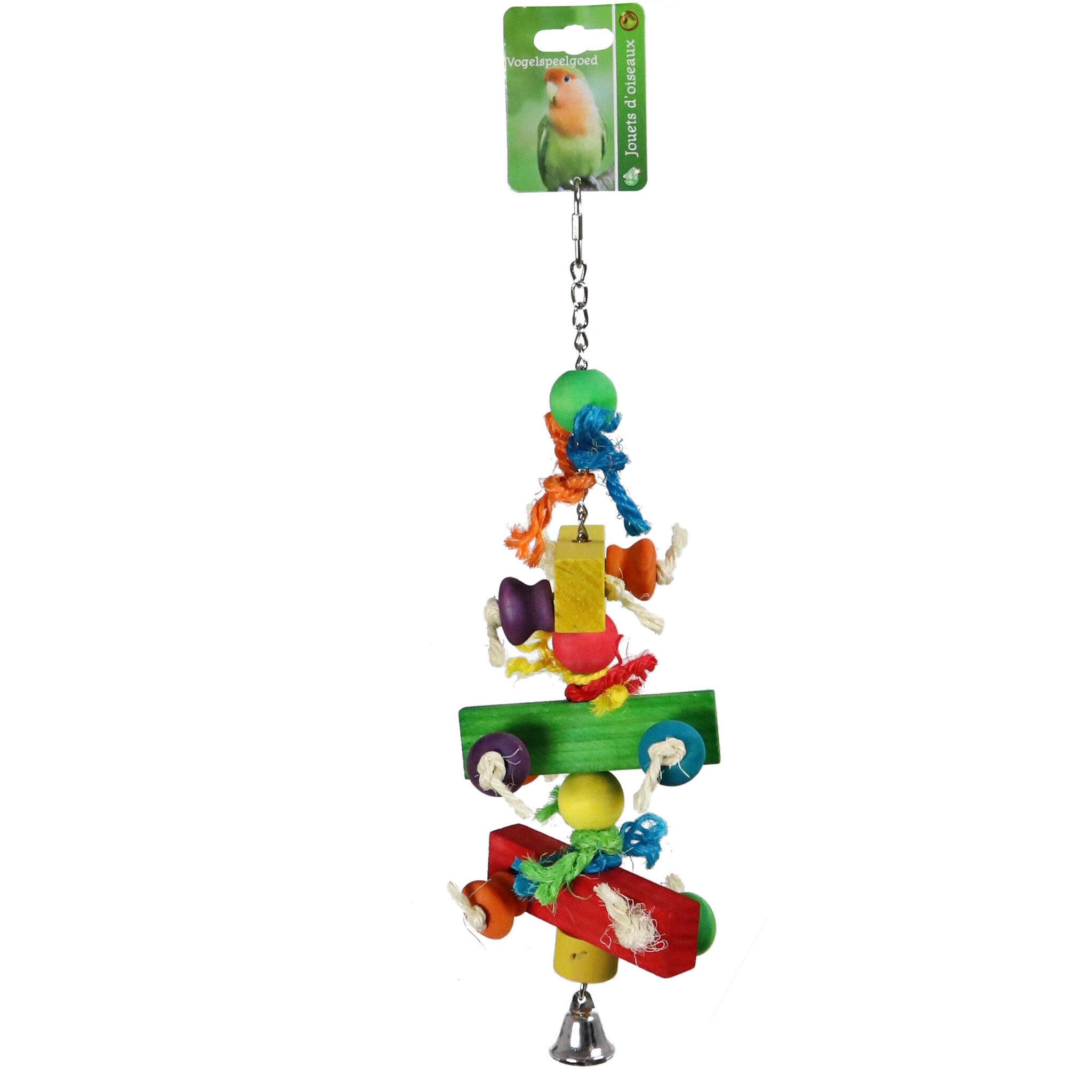 Boon Ladder Hout + Touw + Bel 40CM - Junai.nl