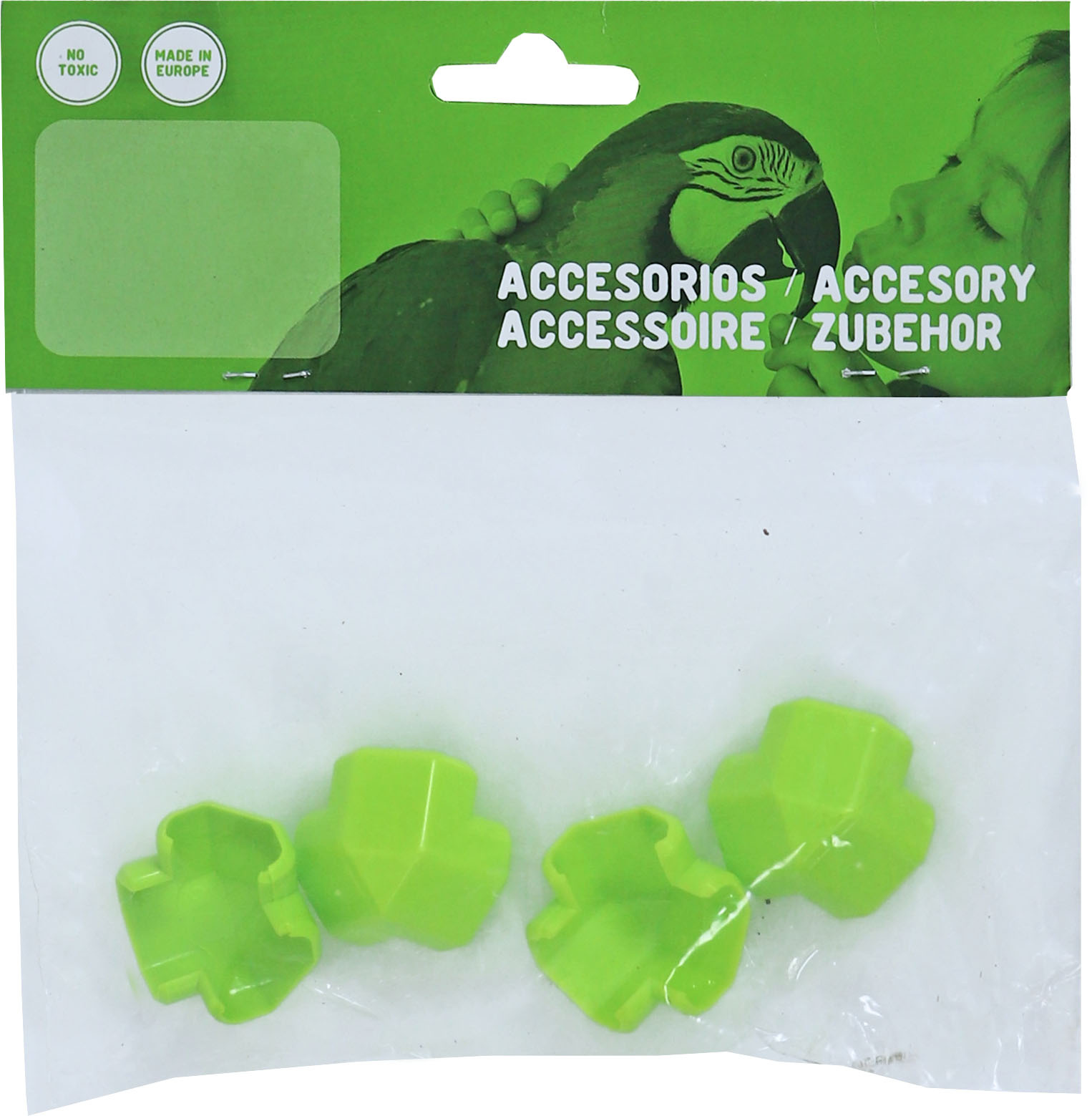 Voltrega Hoekverbinder Plastic Zak á 4 Stuks - Junai.nl