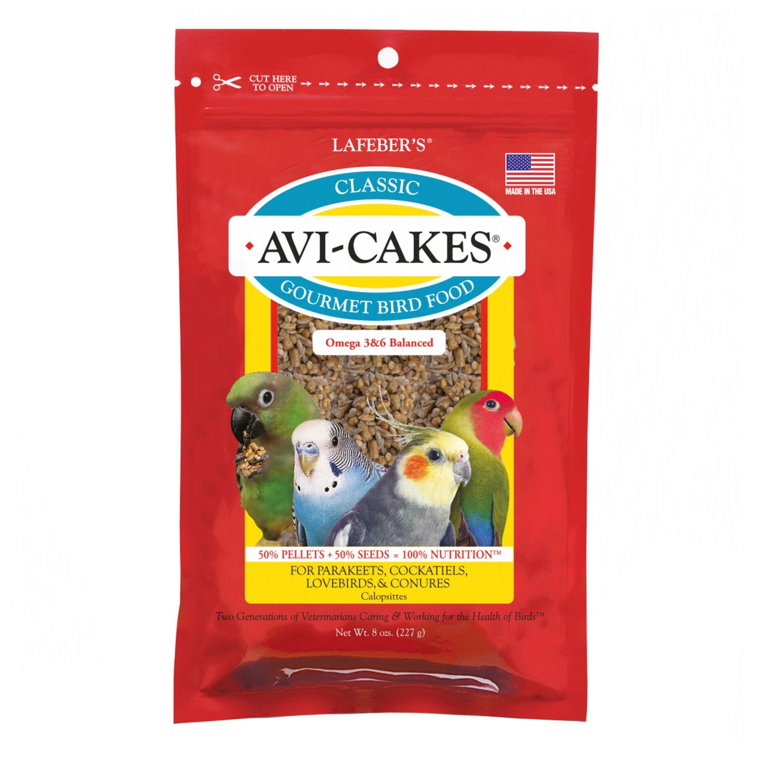 Lafeber Avi-Cakes Classic Cockatiel - Junai.nl