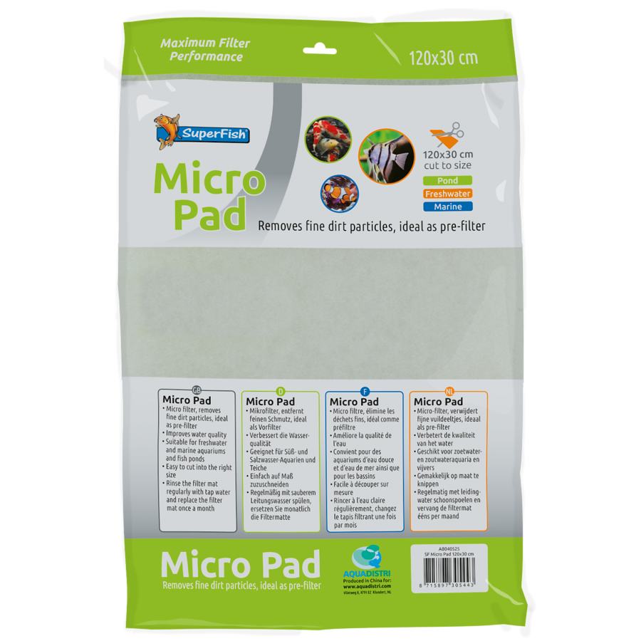 Superfish Micro Pad 120x30CM - Junai.nl