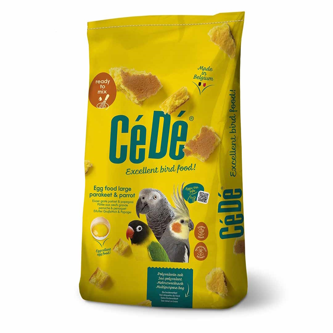 CéDé Eivoer Grote Parkiet & Papegaai 10KG - Junai.nl