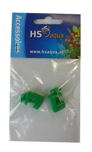 HS Aqua Slangklem Plastic Groen 4-6MM 2 Stuks - Junai.nl