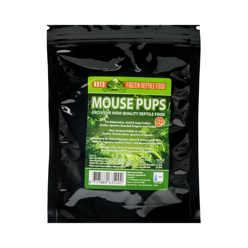 Ruto baby muis 1-2 g 25 stuks | Diepvries voedseldieren - Junai.nl