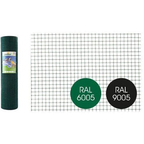 Giardino Gelast gaas Zwart 25,4/1.10 - 0,51m x 5m - Junai.nl