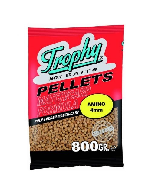 Amino Pellets 800g - karper en meerval aas - Junai.nl