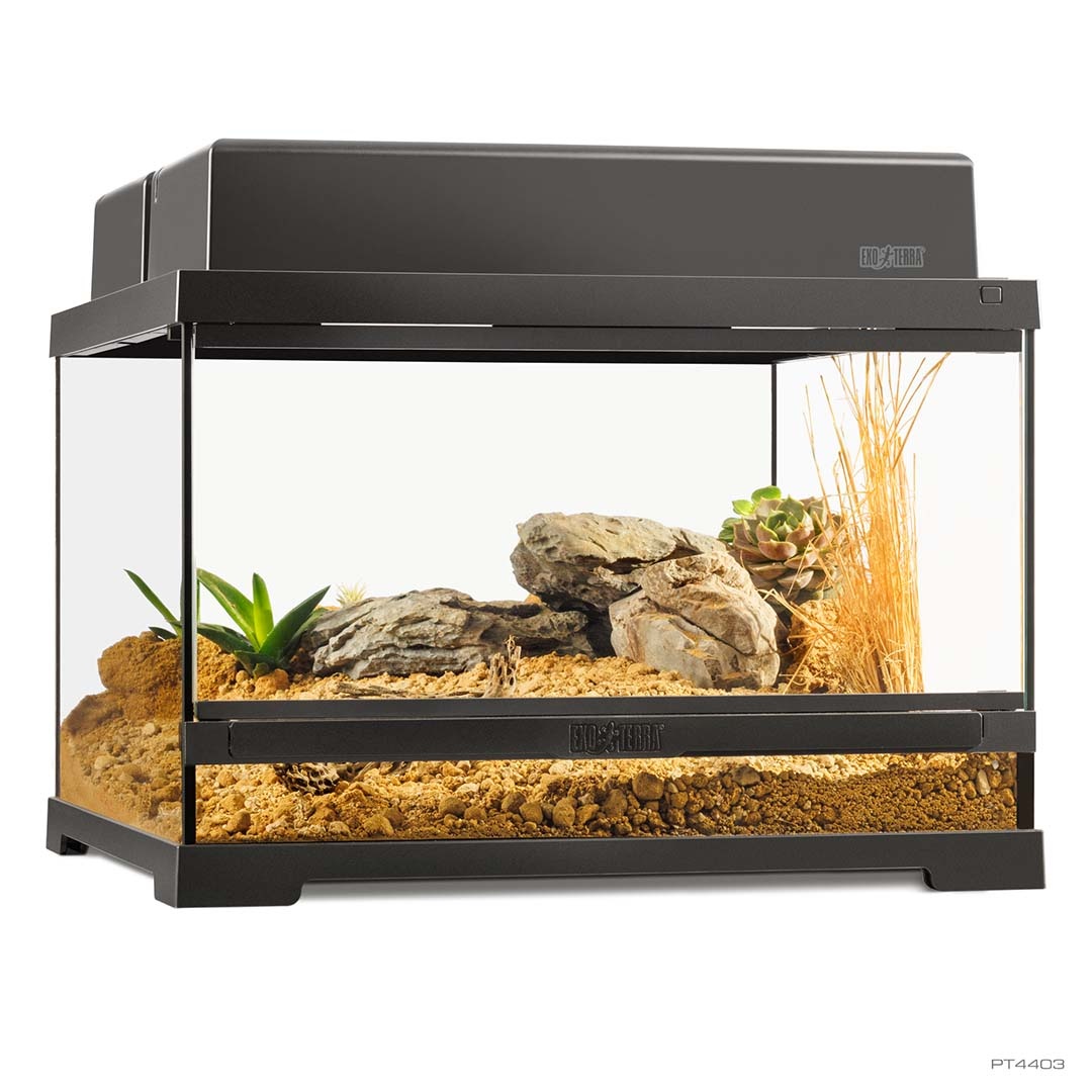 Exo Terra EX Pro terrarium Zwart | 45 x 45 x 30CM - Junai.nl