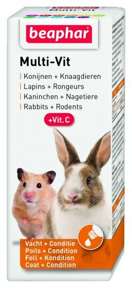 Beaphar Multi-Vit voor knaagdieren - Junai.nl
