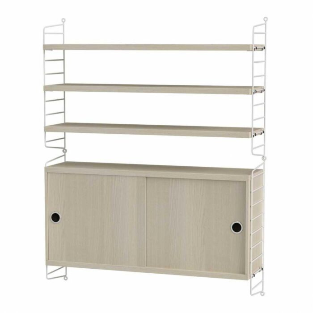 String System - Woonkamer I combinatie hout - Nordic New