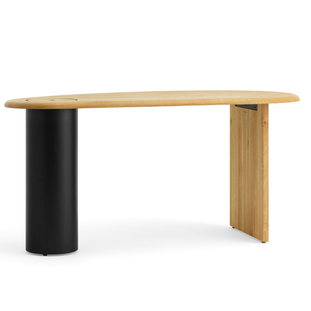 Eclipse desk natural oak - NORDIC NEW
