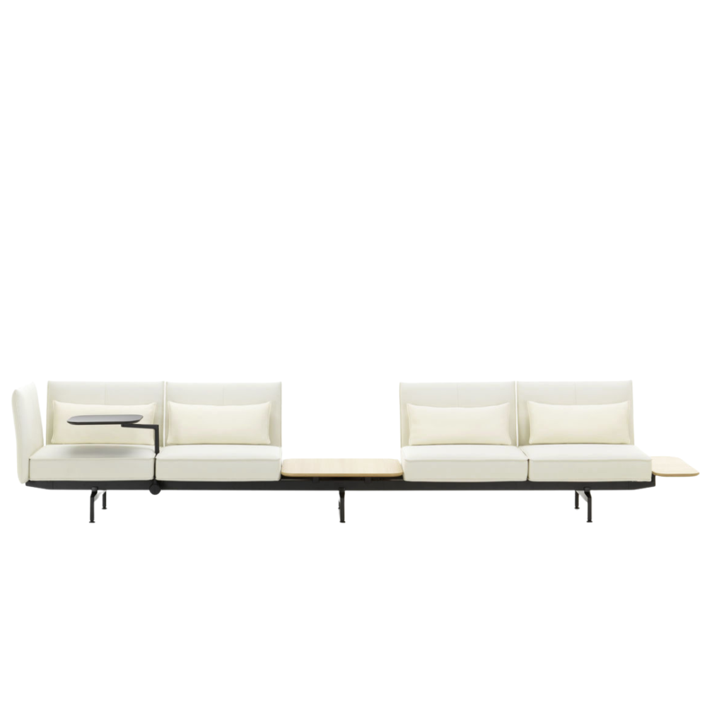 Soft Work 4 -seater sofa w.table module - NORDIC NEW