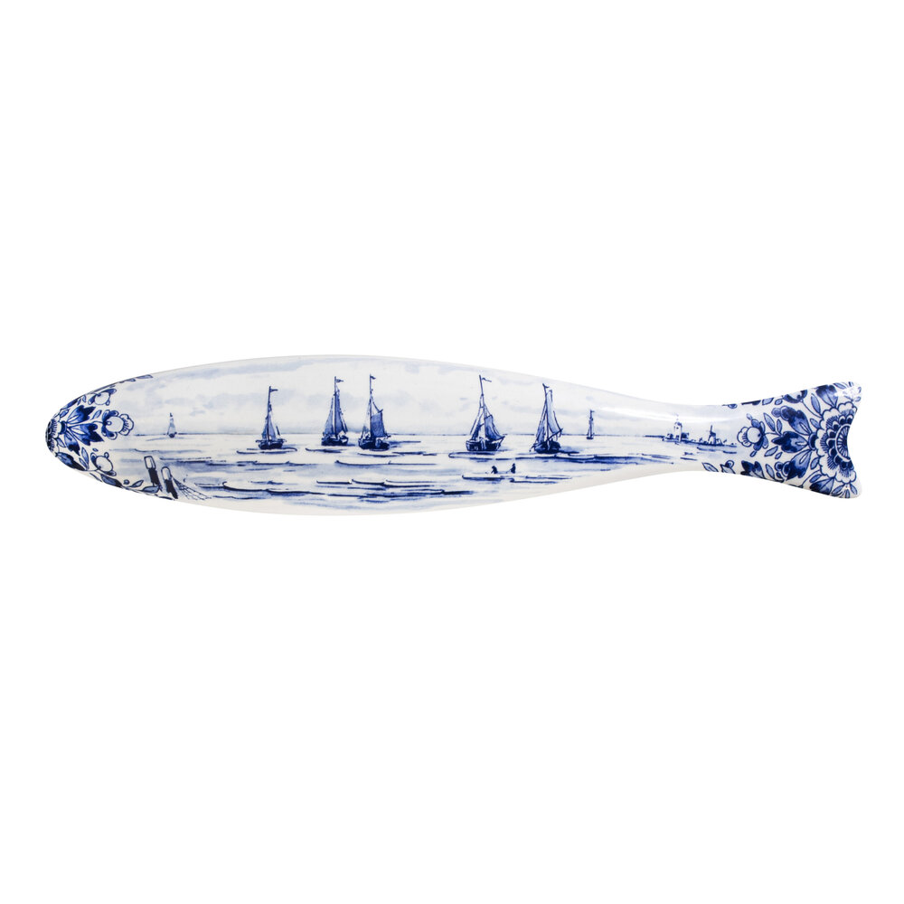 Royal Delft Blue Herring Mesdag’s fleet - Nordic New
