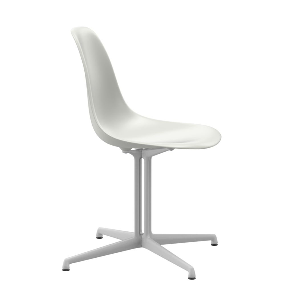 Vitra Eames Plastic Side Chair DSL, wit onderstel - Nordic New