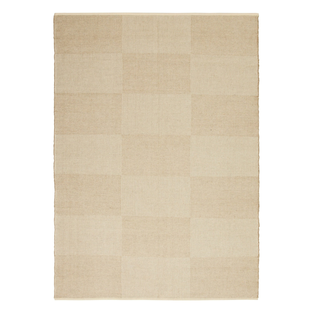 Hay Check Vloerkleed beige - Nordic New